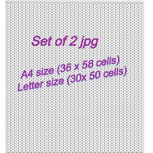 Knit Stitch Graph Paper Blank for Colorwork Charts Knitting - Etsy