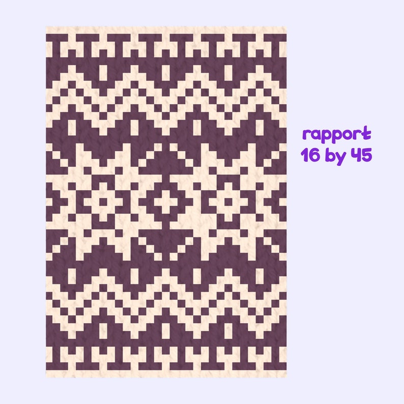 Norwegian Star Stranded Knitting Pattern for Sweater or Hat, Easy Fair ...