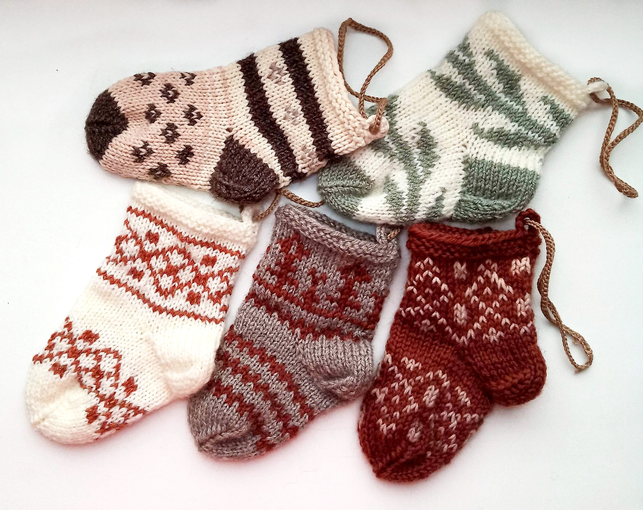 Easy Scandinavian Knitting Patterns Fair Isle Charts - Etsy