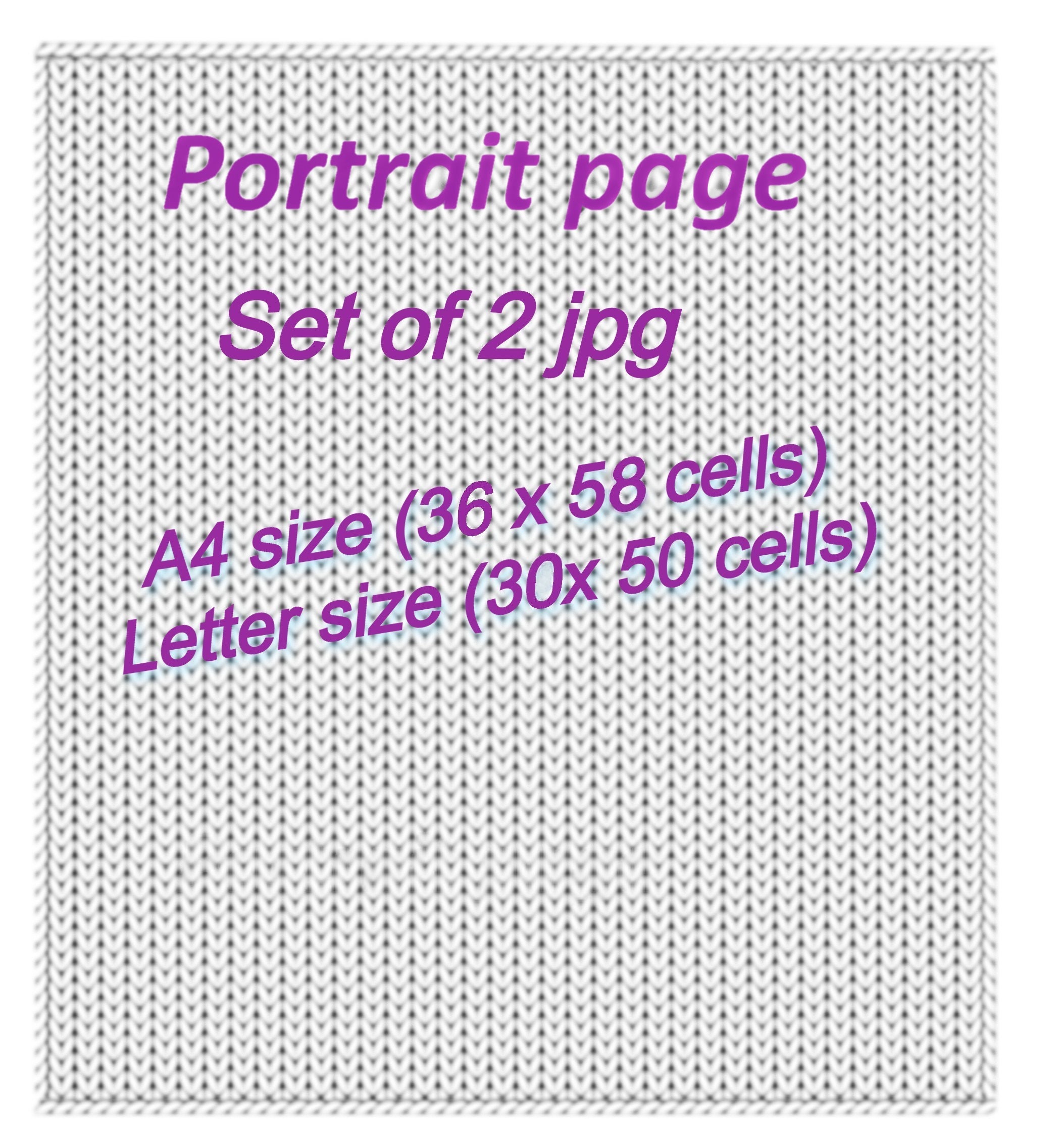 Knit Stitch Graph Paper Blank for Colorwork Charts Knitting - Etsy