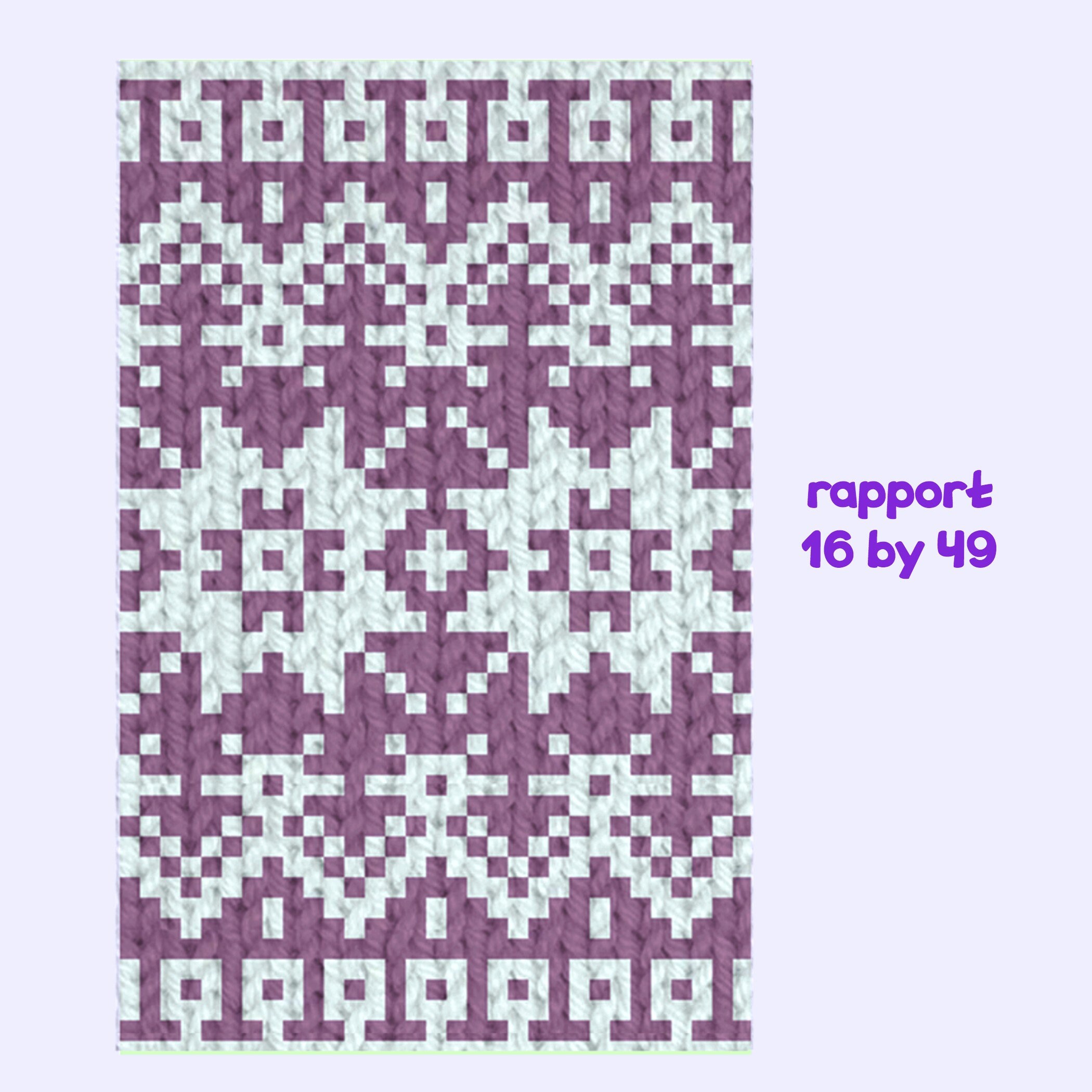 Norwegian Star Knitting Pattern: Fair Isle Stranded Colorwork (PDF) - Etsy