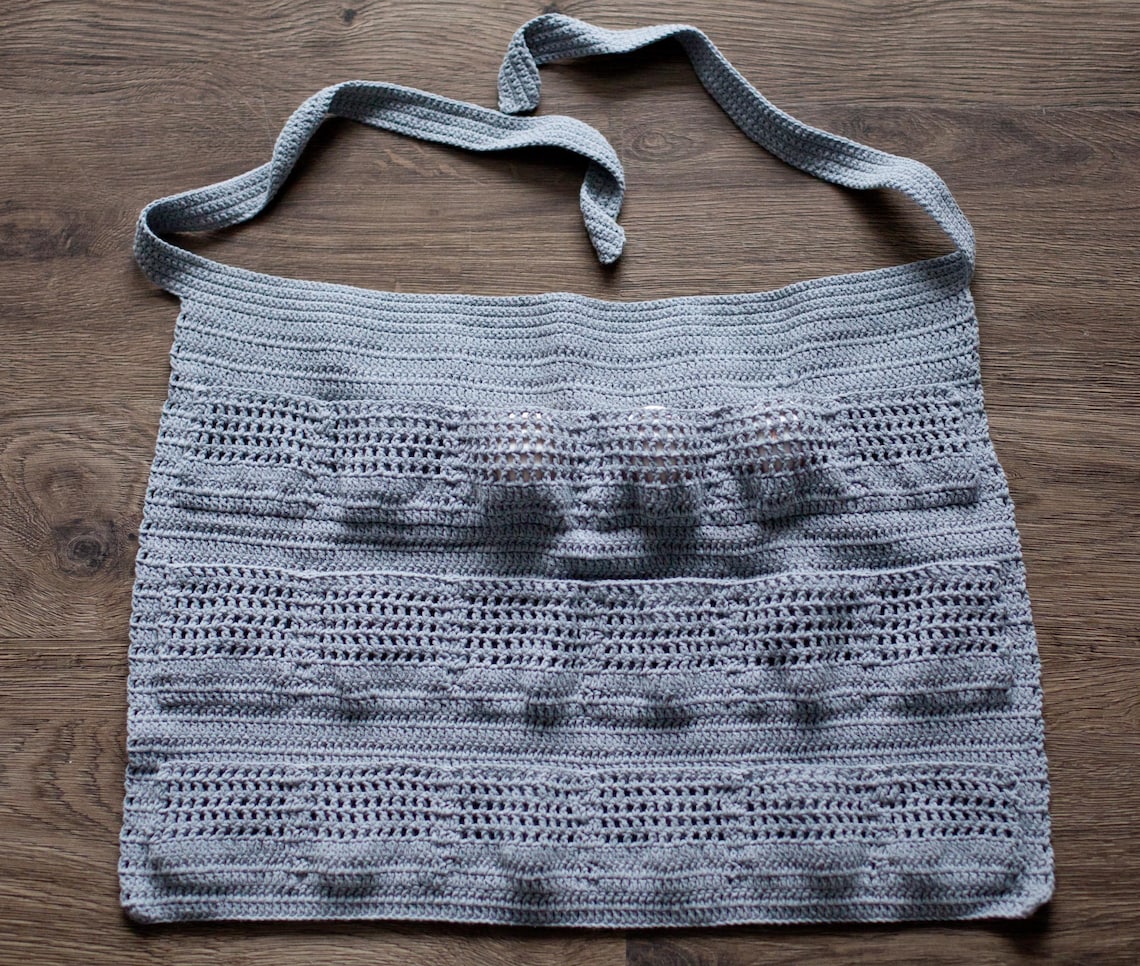 Egg Apron Crochet Pattern for Egg Gathering Chicken Egg - Etsy