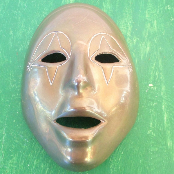 Brass Face Mask - Etsy