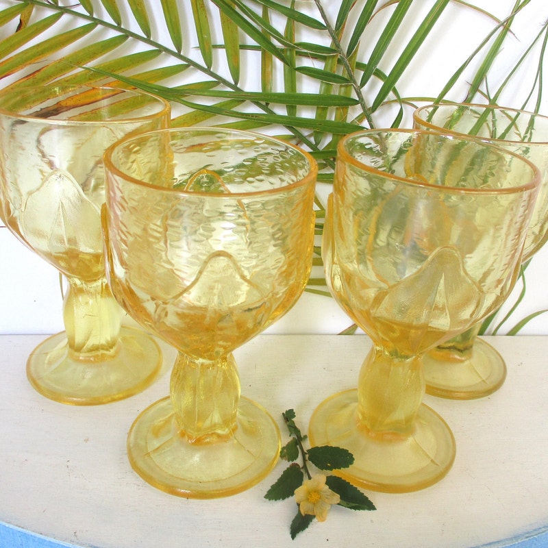Glass Goblets - Etsy