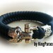 Paracord Monkey Fist Hand Braided Monkey Fist Keychain, Braided ...