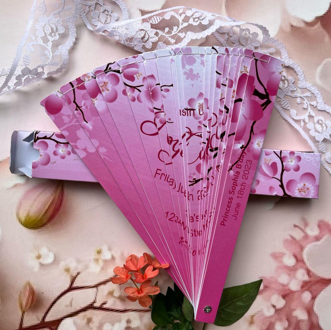 Minimalist Paper Hand Fan Favor | Promotional Hand Fan Logo | Tropical ...