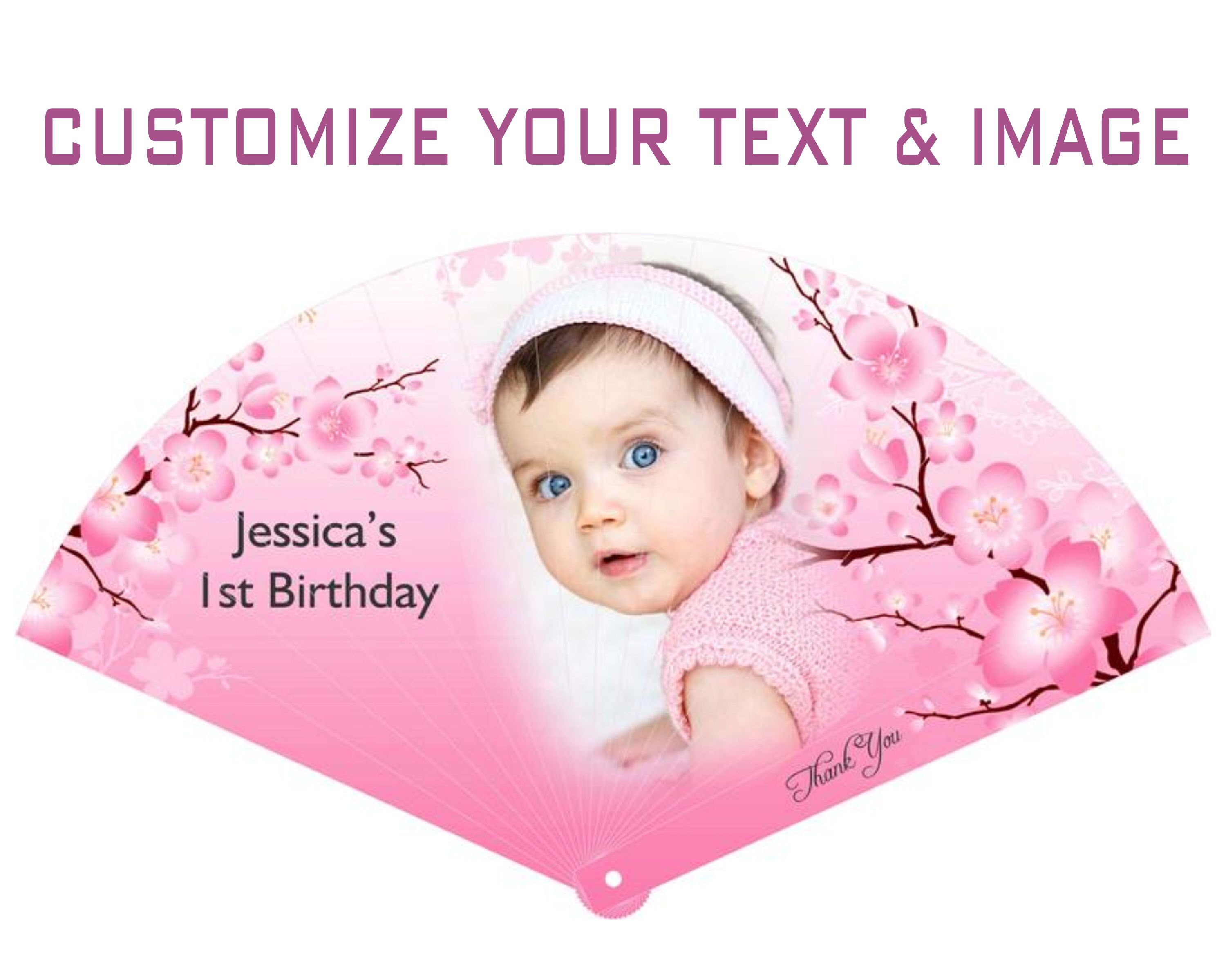 Birthday Hand Fan Hand Fan Diy Hand Fan Wooden Hand Fan | Etsy