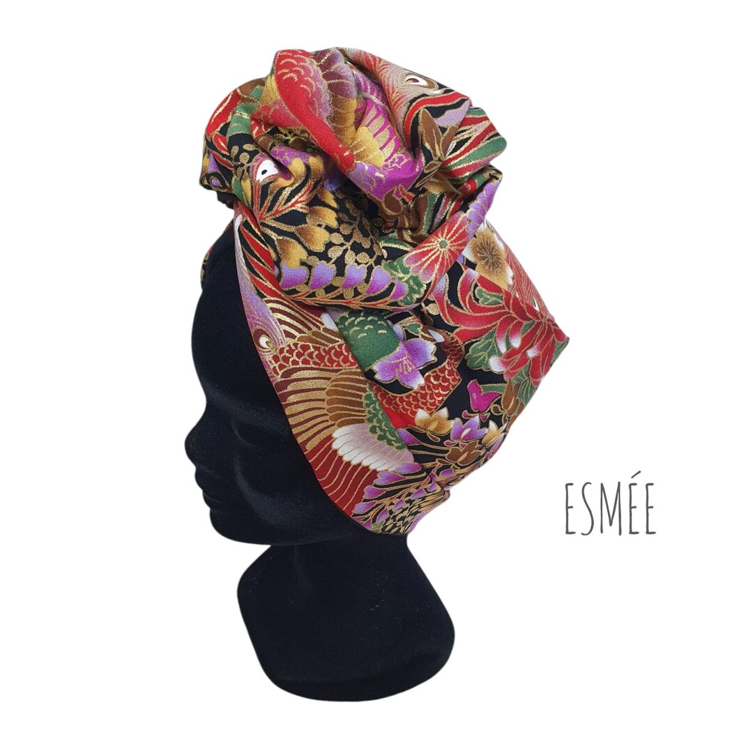 Maxi Turban, Adjustable String Bandeau Turban, Women's Turban, ESMÉE ...