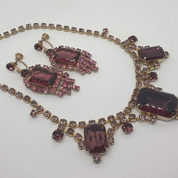 Vintage Jewelry Set - Etsy