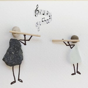 Gift for Best Music Teacher Wall Picture Pebble Art Housewarming Gift ...