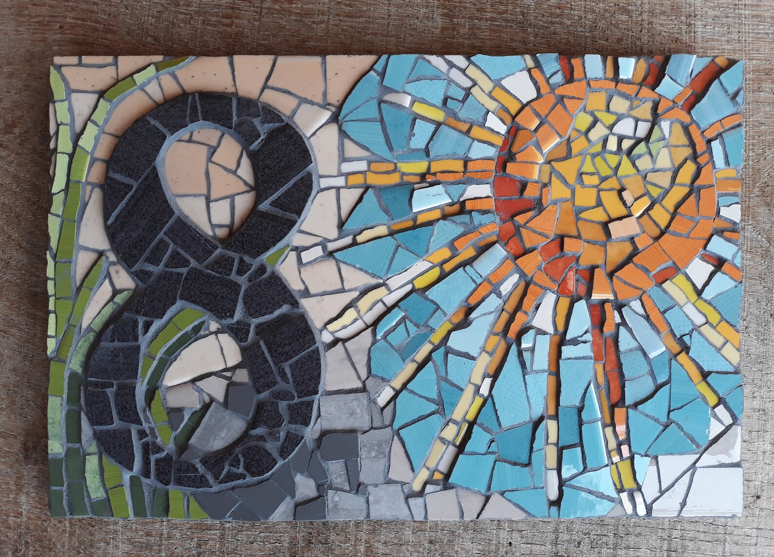 Mosaic House Numbers Housewarming Gift Mosaic Home Number | Etsy