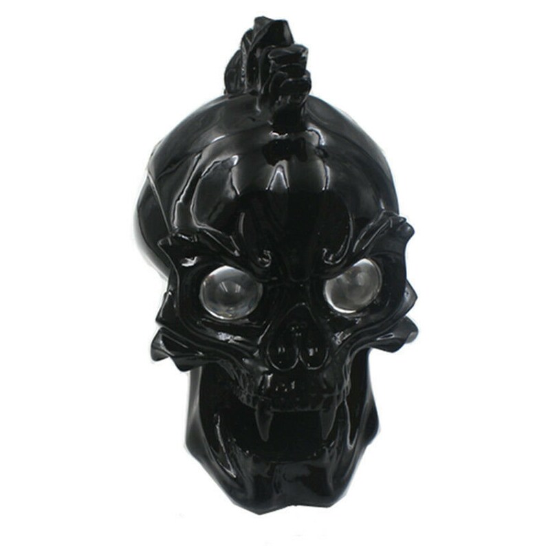 Custom 12-80v 40w Universal Motorcycle Skull LED Headlight - Etsy