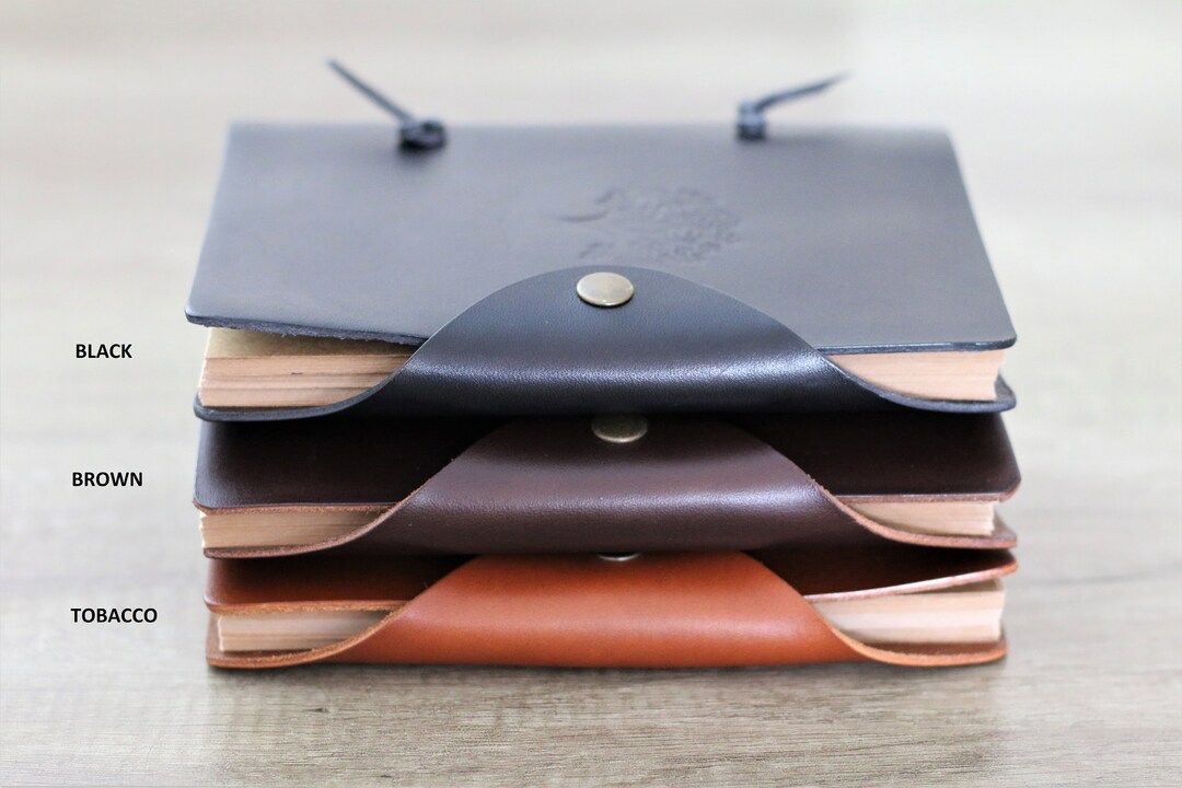 Personalized Leather Journal, Customizable Notebook for Traveller ...