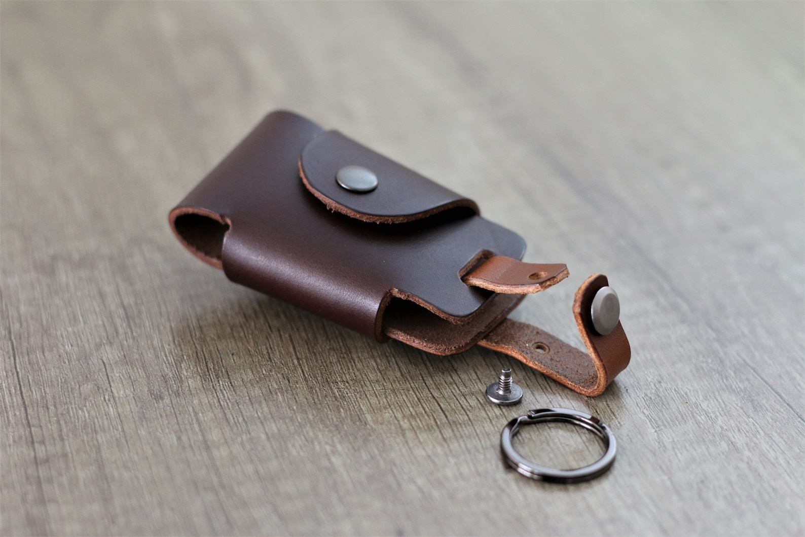Leather Smart Car Keycase Personalized Key Holder Smart Keyfob, New Car ...