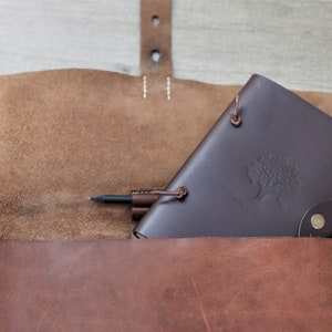 Personalized Leather Journal, Customizable Notebook for Traveller ...