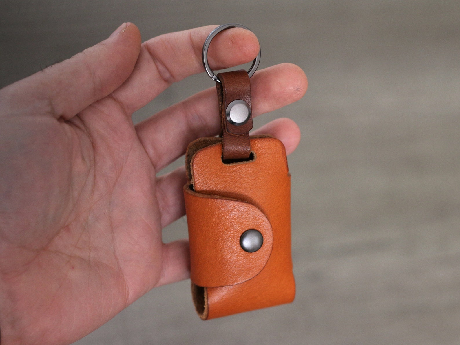Leather Smart Car Keycase Personalized Key Holder Smart Keyfob, New Car ...