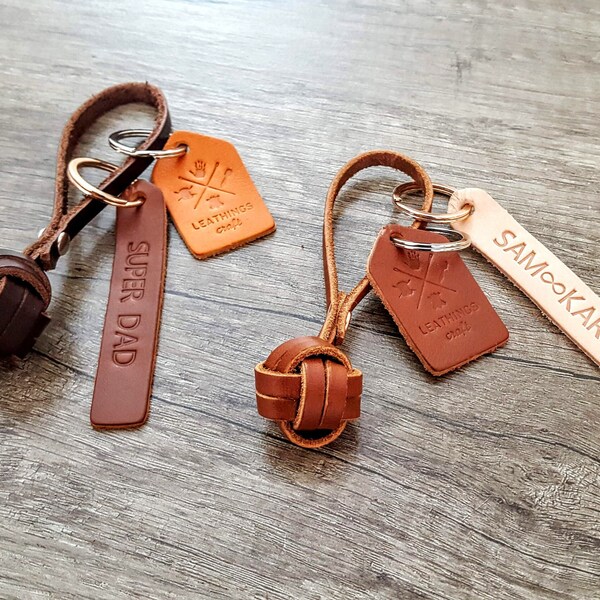 Knot Keychain - Etsy