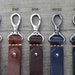 Leather Keychain, Keyring Leather Personalized Keyholder Belt Loop Key ...