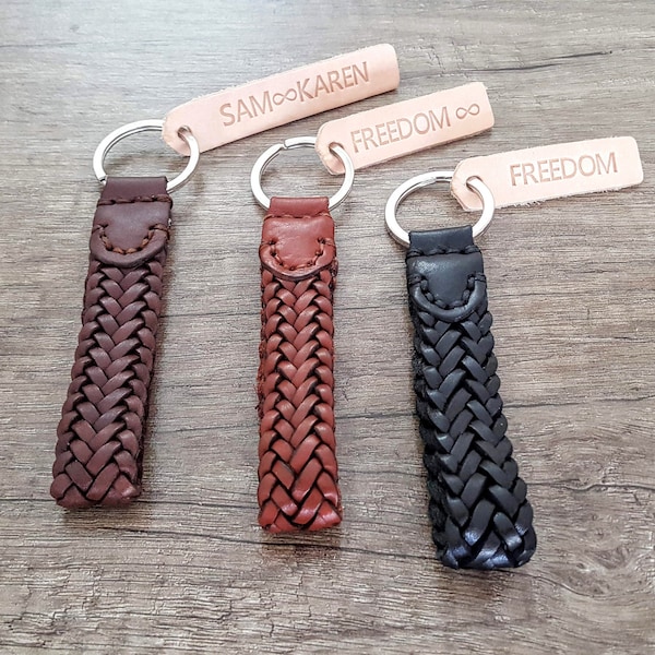 Braided Keychain - Etsy