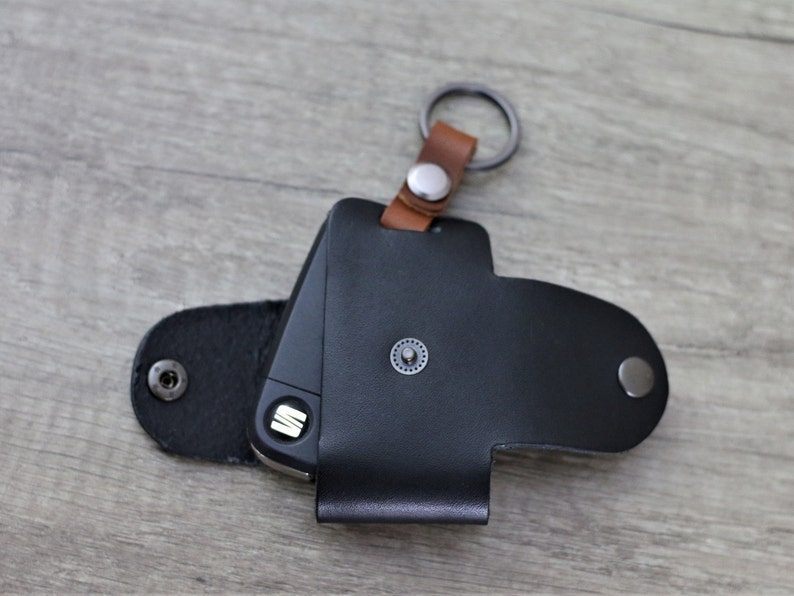 Leather Smart Car Keycase Personalized Key Holder Smart Keyfob, New Car ...