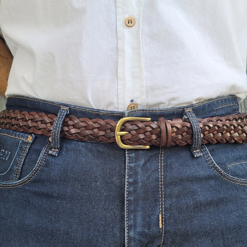 Woven Belts With Buckle - Etsy