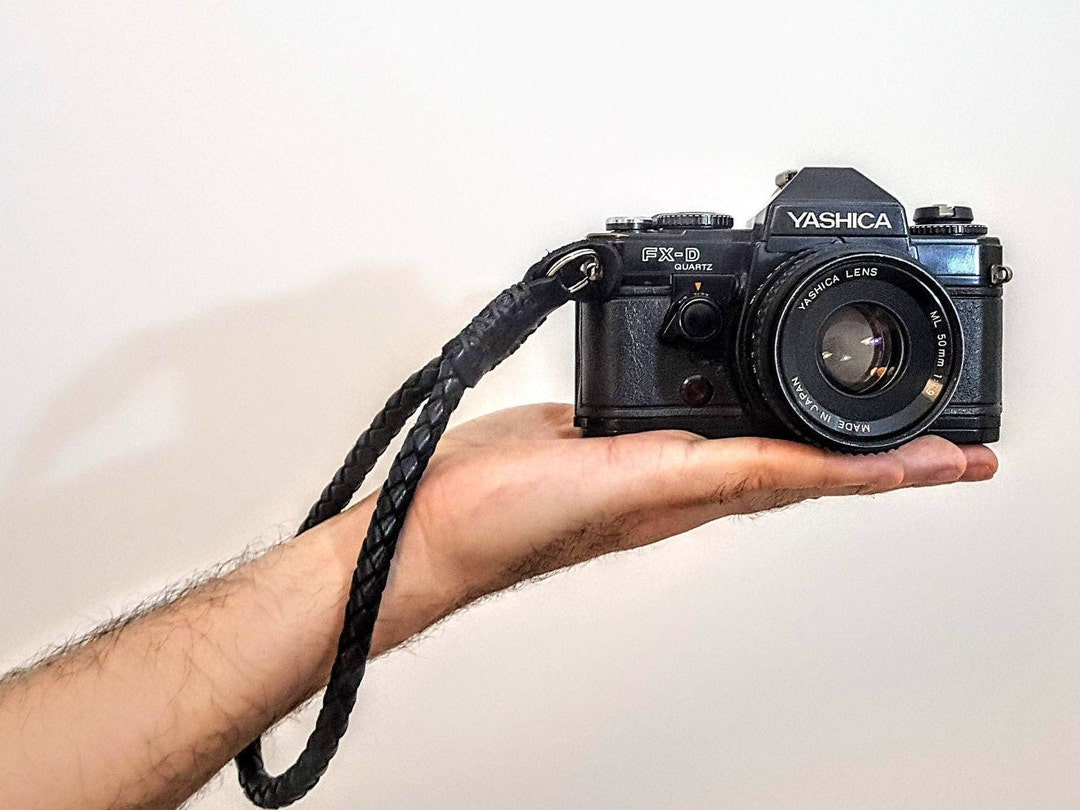 Camera Strap Hand Braided Real Leather Wrist Camera Straps for ...