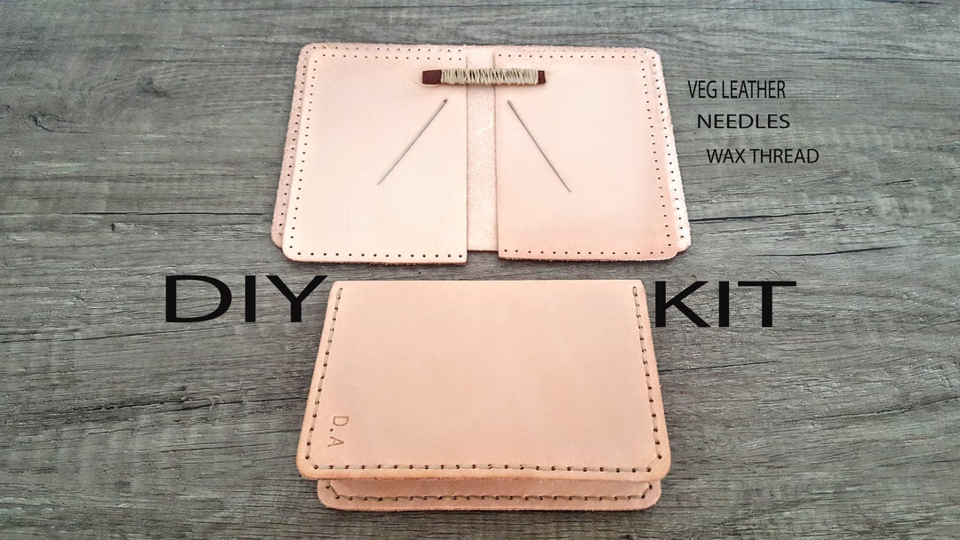 Leather Passport Cover Craft Kit Make Your Self Pocket Journal Notebook ...