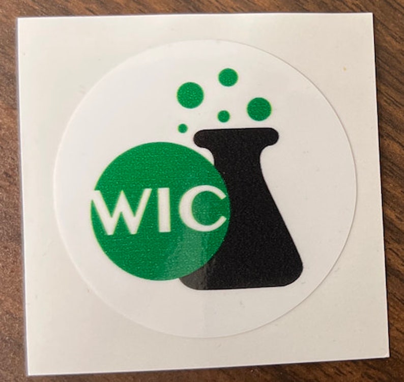 Sticker WIC Logo - Etsy