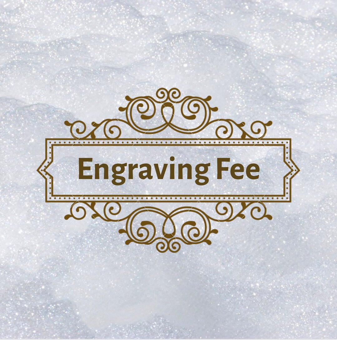 Missing Engraving Fee - Etsy