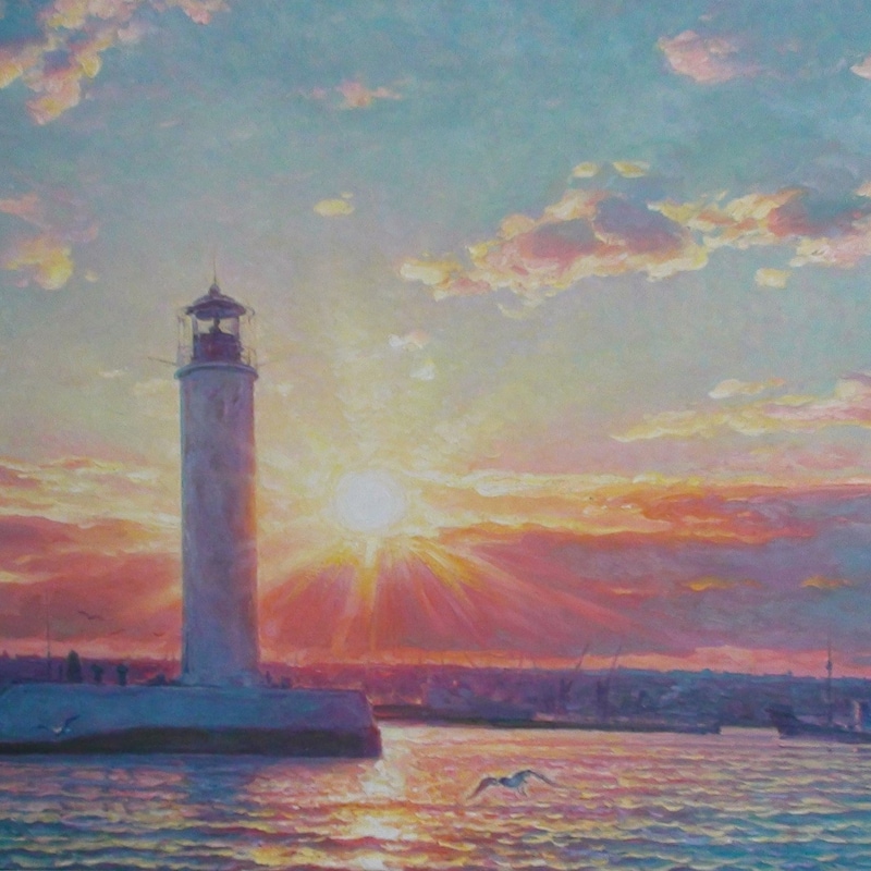 Seascape Ukraine Vintage - Etsy