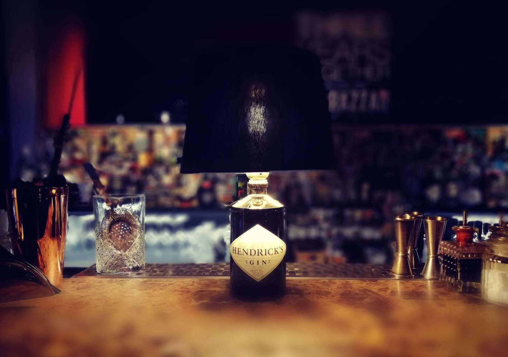 Hendrick's Gin Lampe / Hendrick's Lampe / Geschenkidee / Geschenk - Etsy.de