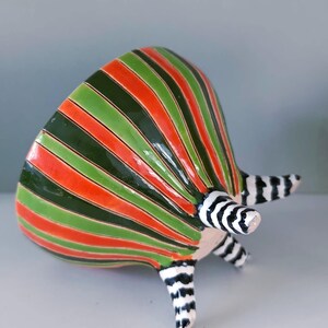 Green Bowl With Bird on Legs, Serving Ceramic Plate, Ice Cream Bowl ...
