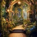 Fantasy Garden Path Backdrop Forest Fantasy Path Backdrop Fine Texture ...