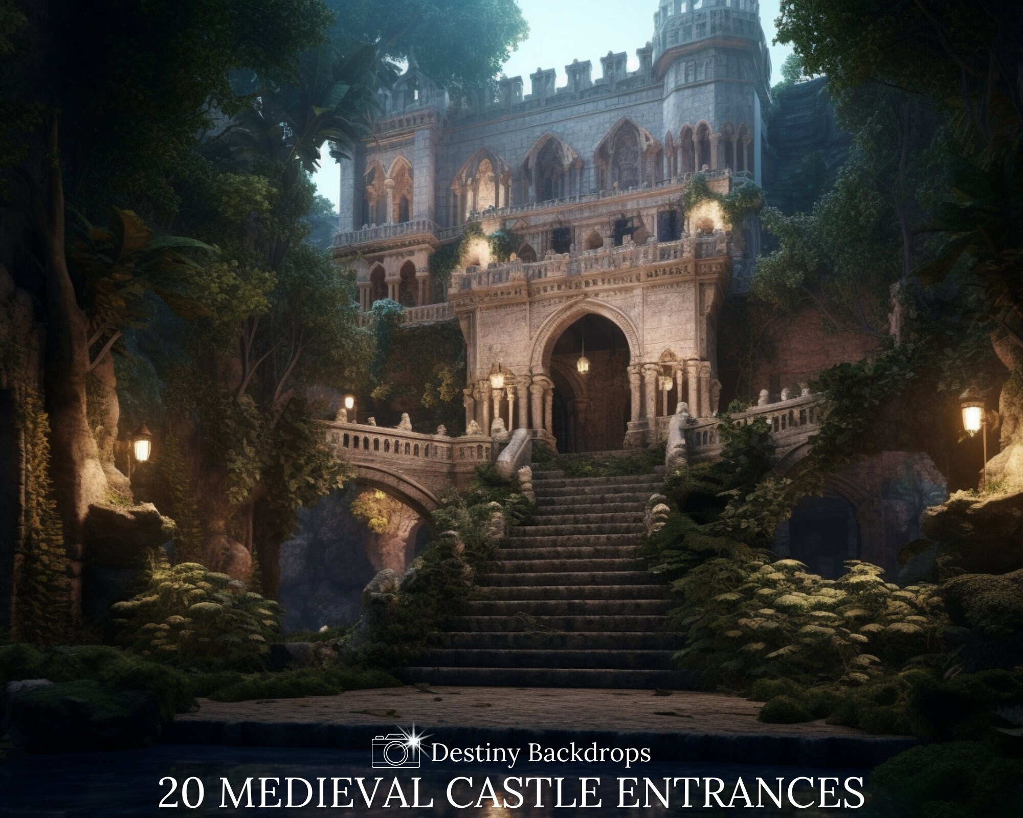 Medieval Castle Entrance