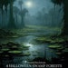 4 Halloween Swamp Forest Digital Backdrop Halloween Fog Spooky Forest ...