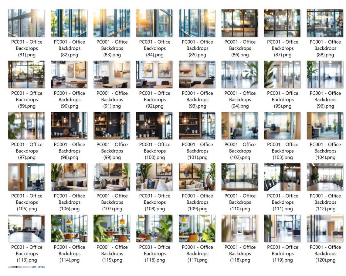 Modern Office Digital Backdrops for Professional Headshots & Business ...