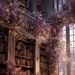 Fine Art Victorian Library Backdrop Floral Textured Art Lilac Flower ...