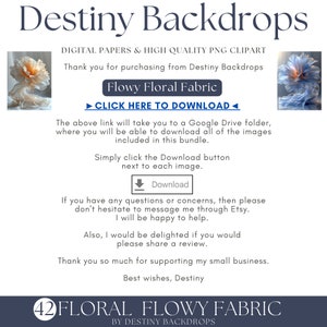 Flowy Fabric Flower Digital Backdrops, Maternity Background, Portrait ...