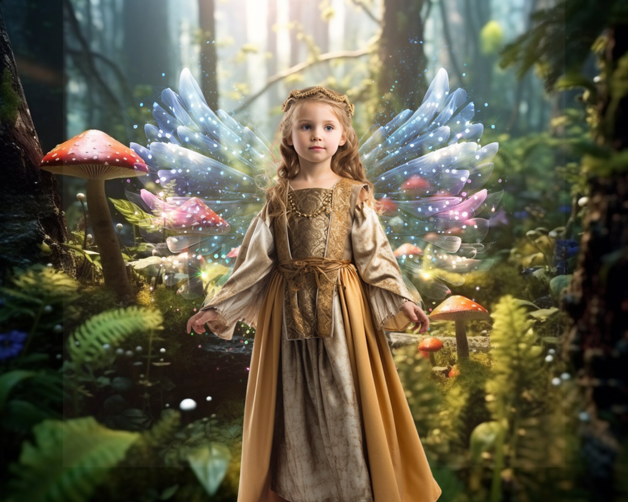 Fairy Wing Overlays Photoshop Overlays Magic Digital Wings Sparkly ...