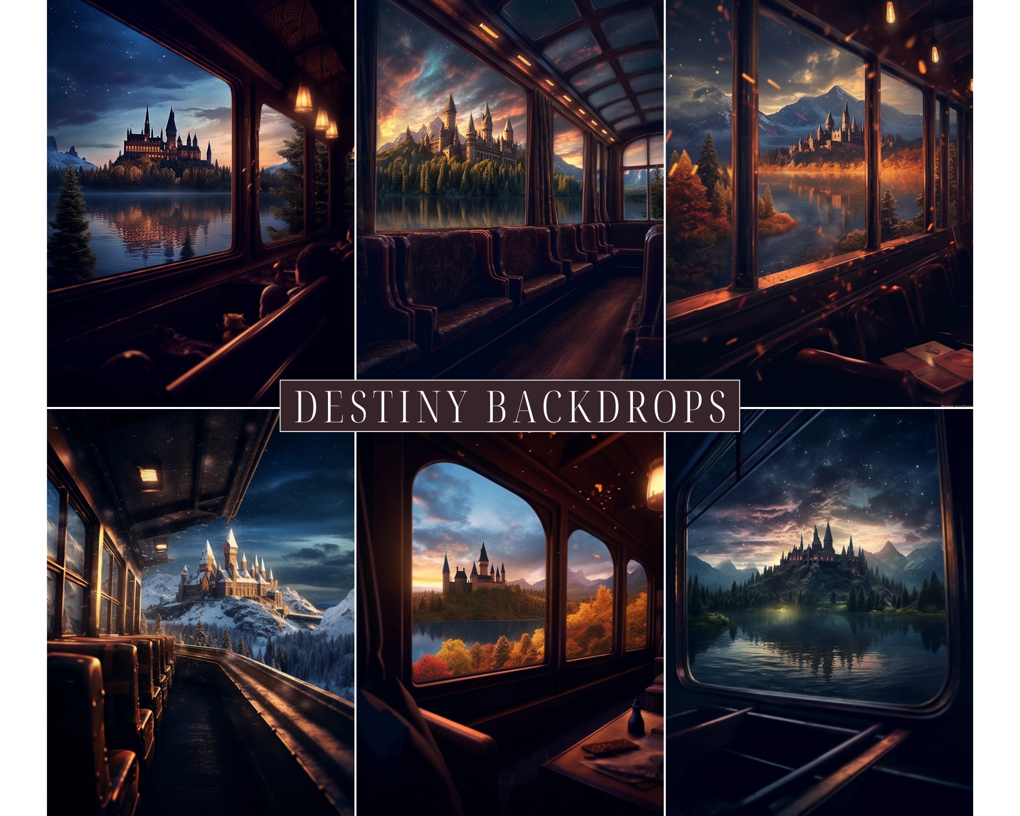 Magic Wizard Train Digital Download Photoshop Overlay Photography ...