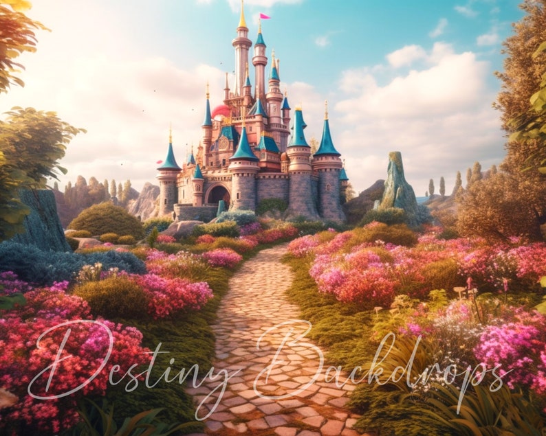 5 Fairytale Castle Backdrop Fairytale Palace Wedding Backdrop Fairytale ...