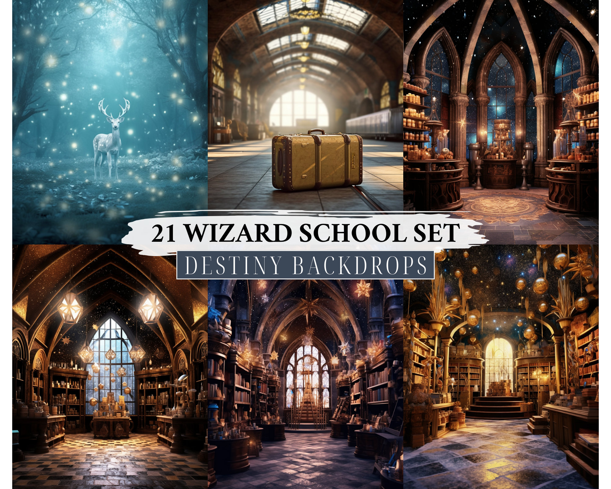 Magic Wizard Train Digital Download Photoshop Overlay Photography ...