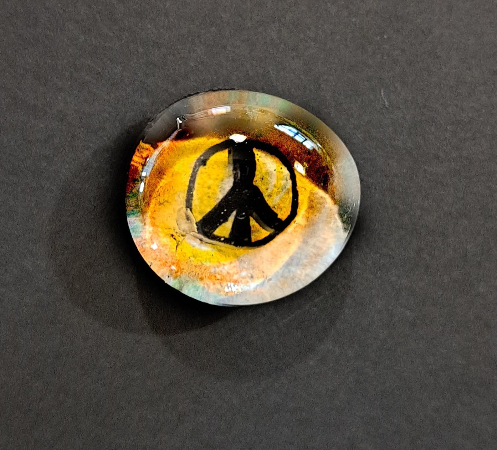 STUCK ON U small Glass Art Magnets With Inspiration & Intention - Etsy