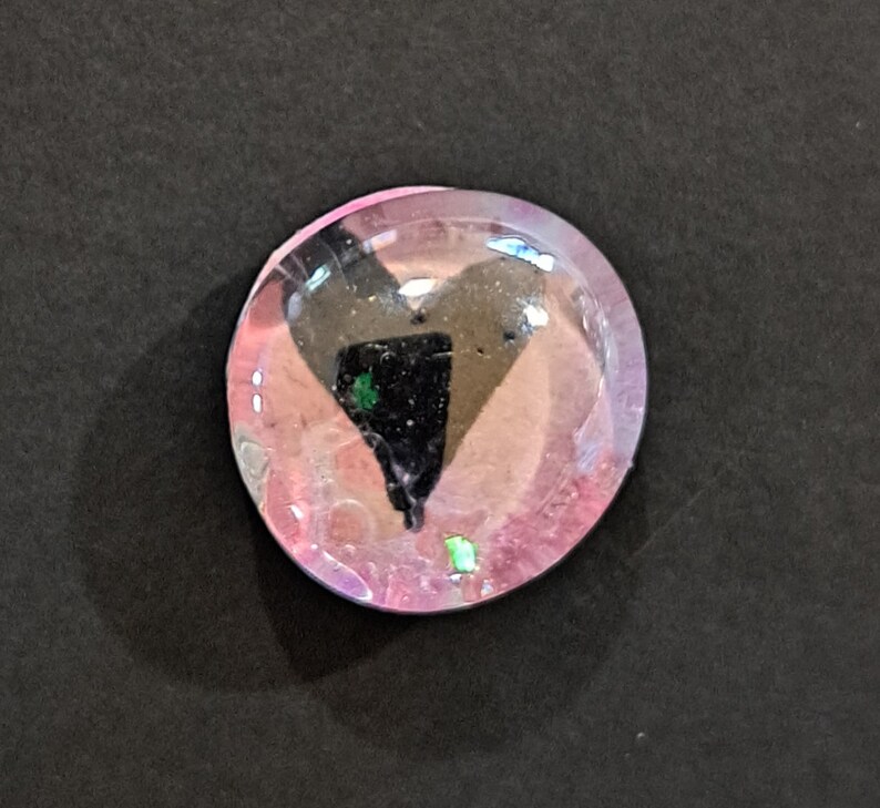 STUCK ON U small Glass Art Magnets With Inspiration & Intention - Etsy