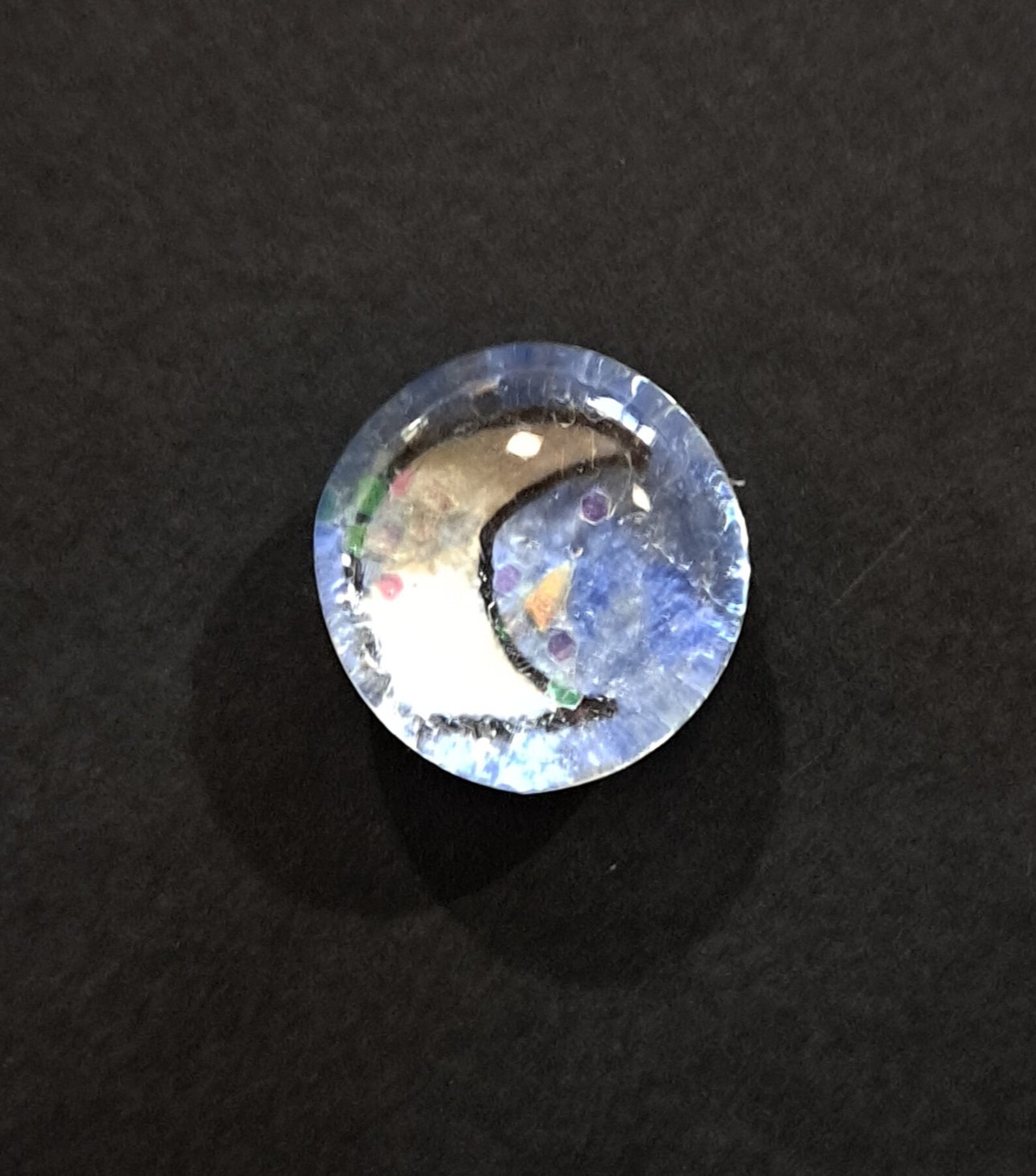 STUCK ON U small Glass Art Magnets With Inspiration & Intention - Etsy