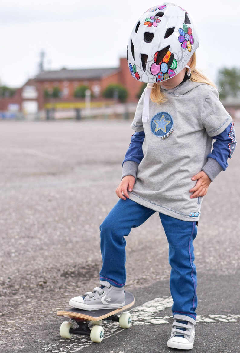 Paper Cut Pattern Girls' Pants Slimfit Jeans | Etsy