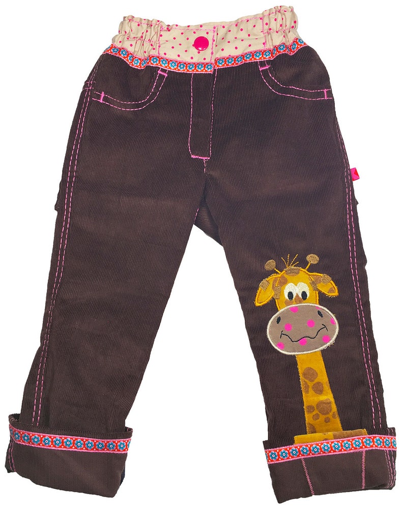 Paper Cut Pattern Girls' Pants Slimfit Jeans | Etsy