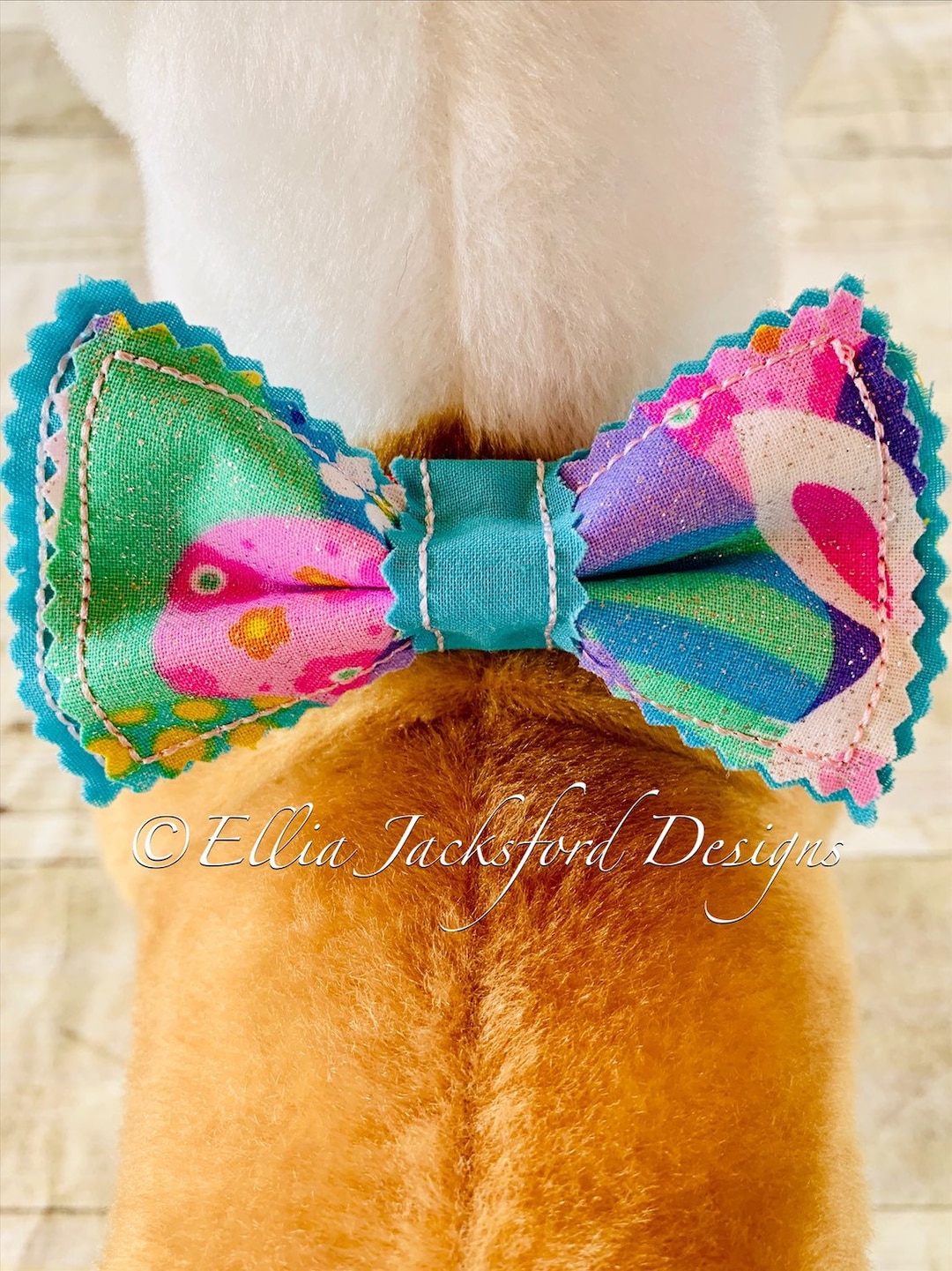 ITH Bow Tie Embroidery Design 2 FINISHES - Etsy