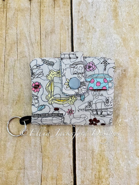 ITH Mini Wallet Embroidery Design - Etsy