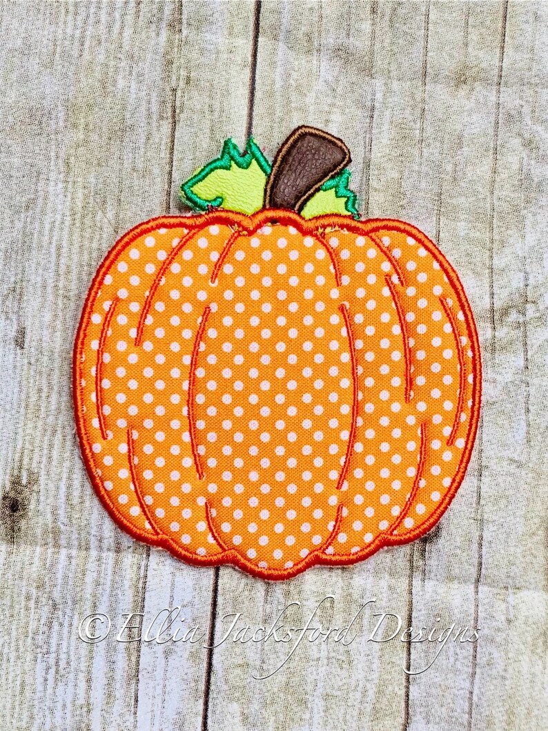 ITH Pumpkin Mug Rug/coaster Embroidery Design 2 SIZES - Etsy